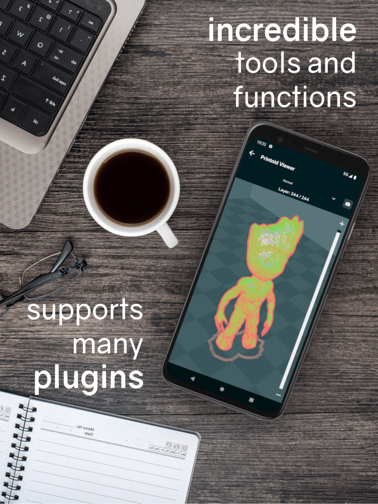 Printoid for OctoPrint – Redefine your 3D printing experience